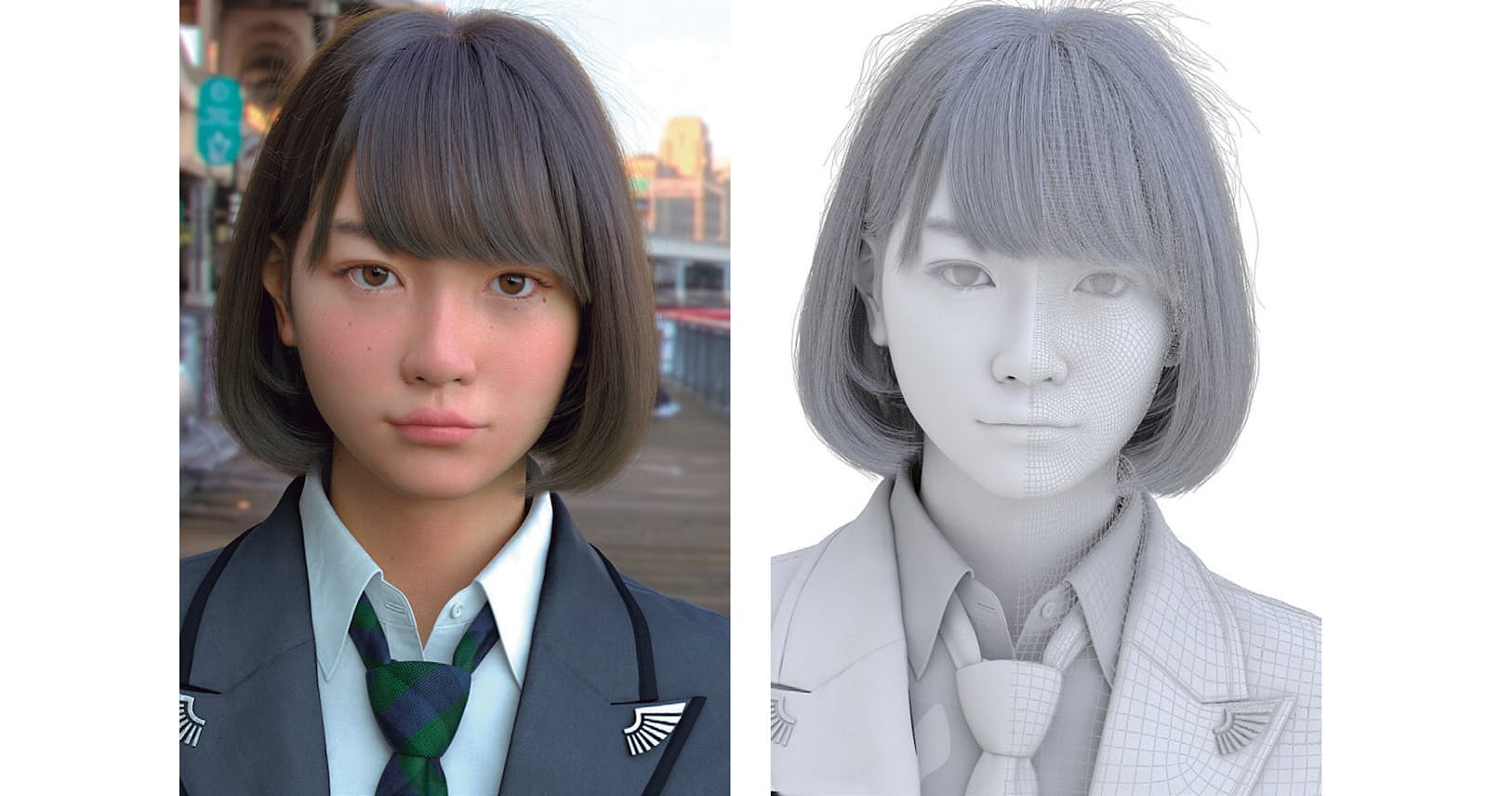 超リアルなcg女子高生 Aiは彼女に「魂」を宿すか|mono Trendy|nikkei Style
